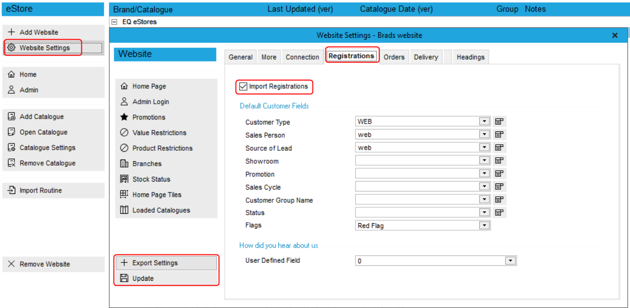 How to download your orders and import registrations – eStore