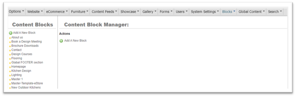 Blocks Module: Content Blocks – eStore