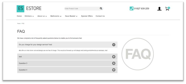 Blocks Module: FAQs – eStore