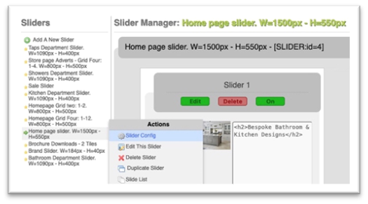 Blocks Module: Sliders – eStore