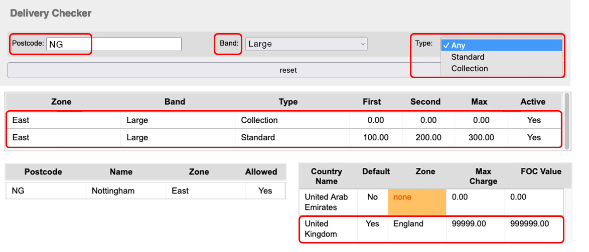Delivery Checker – eStore